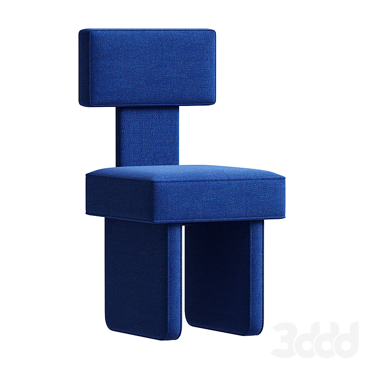 Kiki Chair Blue - Стулья - 3D модель