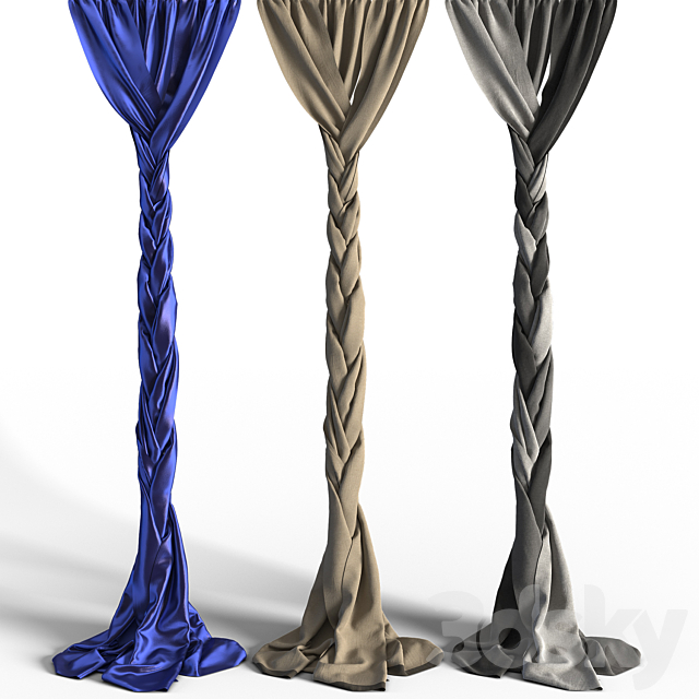 Blind braided in spike 3D Max - 3DMAXTER