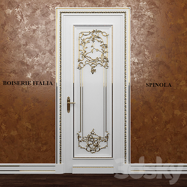 BOISERIE ITALIA SPINOLA 3D Max - 3DMAXTER