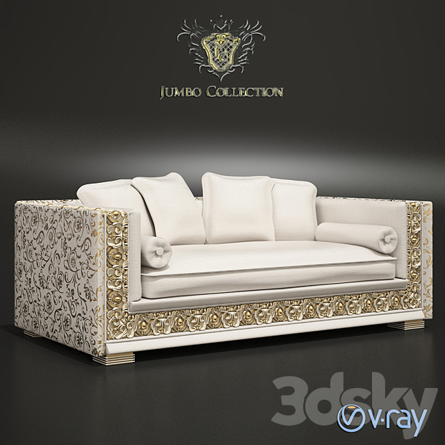 Jumbo Alchymia sofa 3D Max - 3DMAXTER