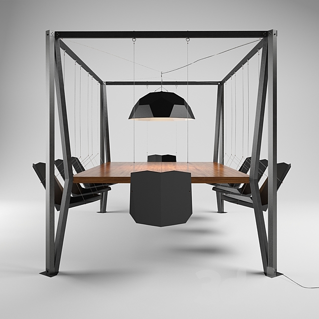 Swing Table 3D Max - 3DMAXTER