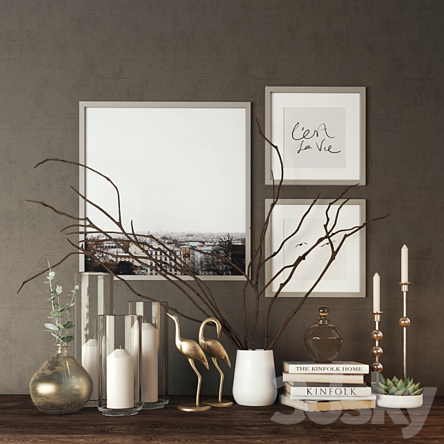 Decorative set - No.45 3D Max - 3DMAXTER