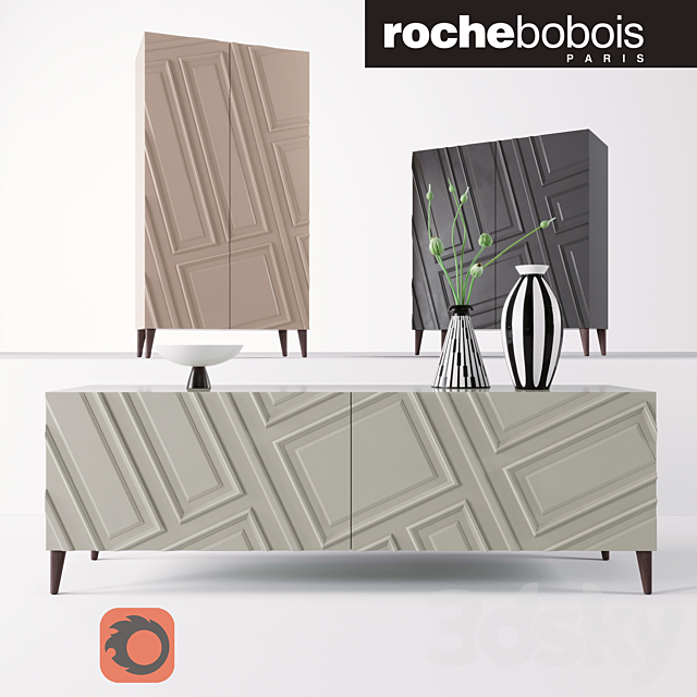 ASTRAGALE SIDEBOARD 3D Max - 3DMAXTER