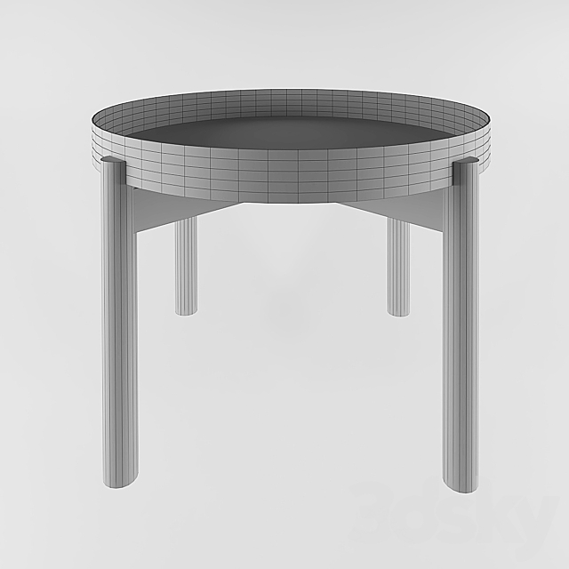Ikea YPPERLIG coffee table - Table - 3D Models