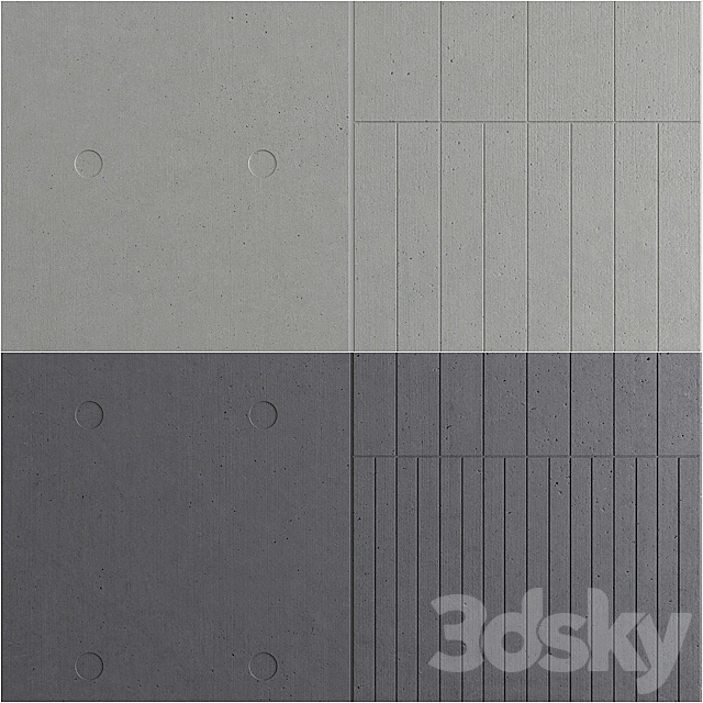 Concrete LCDA - Panbeton - Beton panels 3D Max - 3DMAXTER