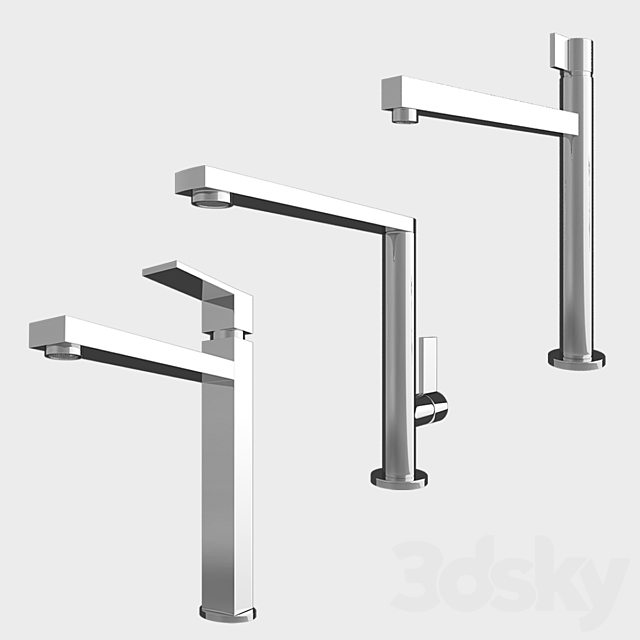 Kitchen mixers Smeg set 2 3D Max - 3DMAXTER