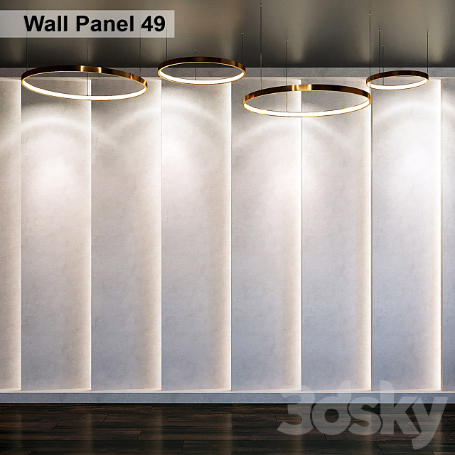 Wall Panel 49 3D Max - 3DMAXTER