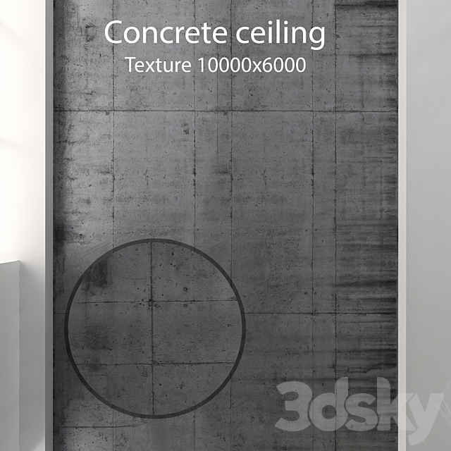 Concrete ceiling 29 3D Max - 3DMAXTER