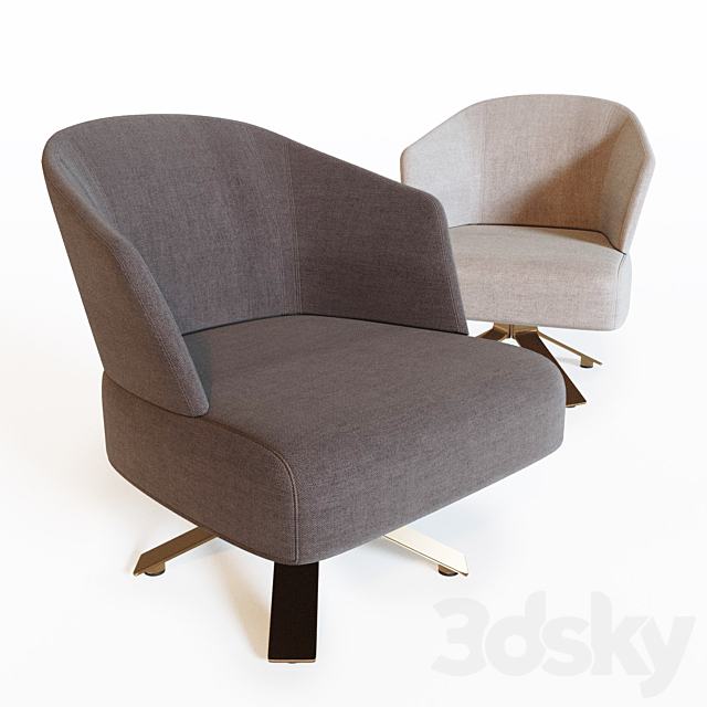 Minotti creed small 3D Max - 3DMAXTER