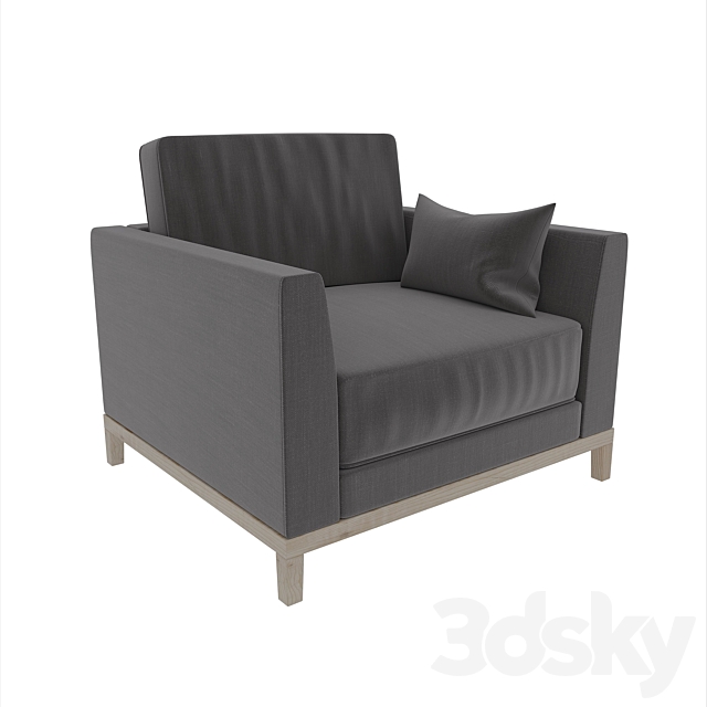 Armchair boston - Arm chair - 3D Models