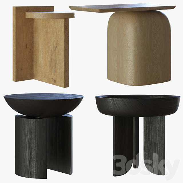 Side tables collection # 2 - Table - 3D Models