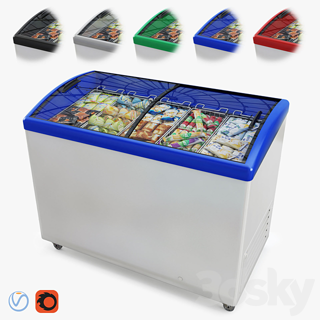 Juka freezer - No.2 3D Max - 3DMAXTER
