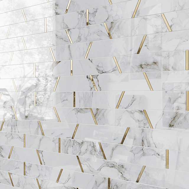 Matrix Trapezoid Tile 3D Max - 3DMAXTER