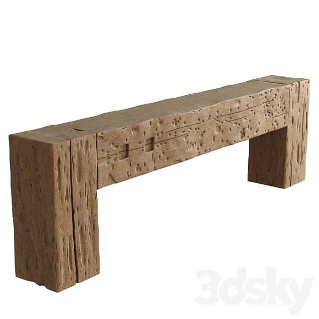 Old Beams Console 3D Max - 3DMAXTER