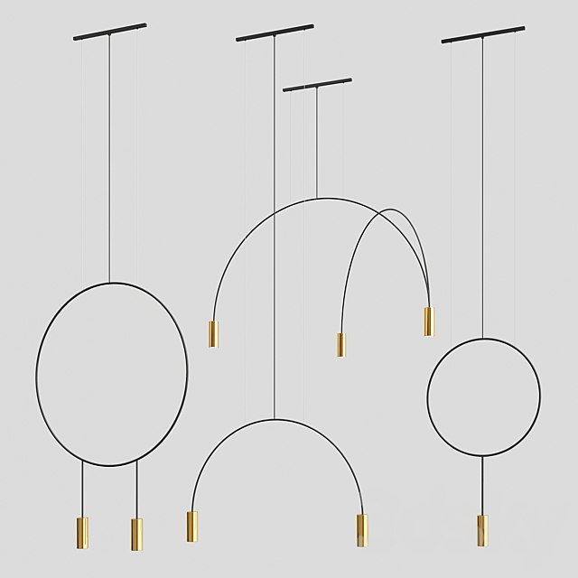 Revolta pendant light 3D Max - 3DMAXTER