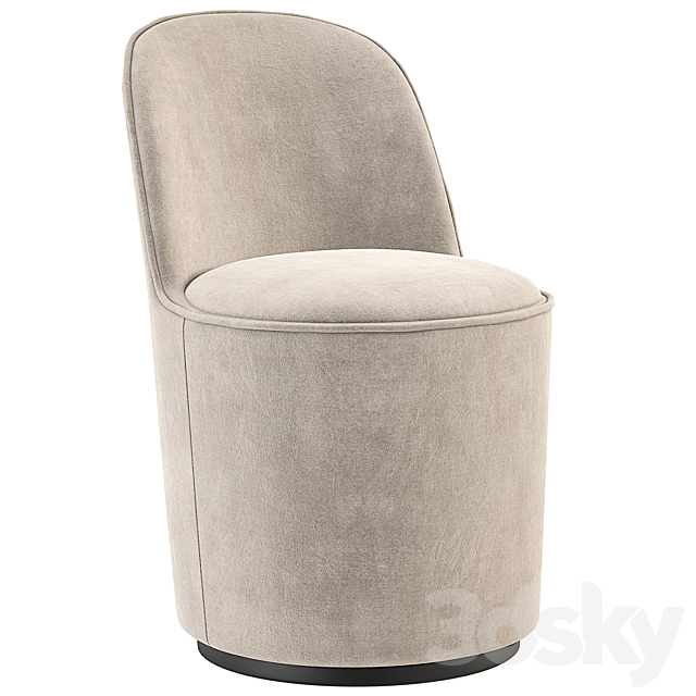 Gubi Tail Dining Chair 3D Max - 3DMAXTER
