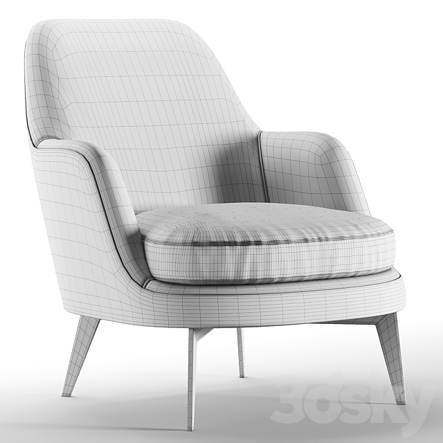 GUSCIO Armchair - Arm chair - 3D Models