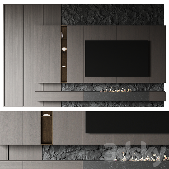 TV Rock panel №3 3D Max - 3DMAXTER