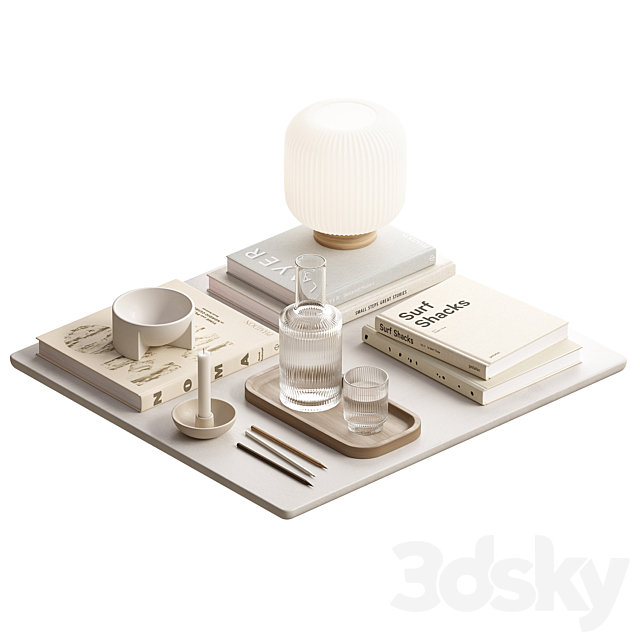 Decorative set 06 3D Max - 3DMAXTER
