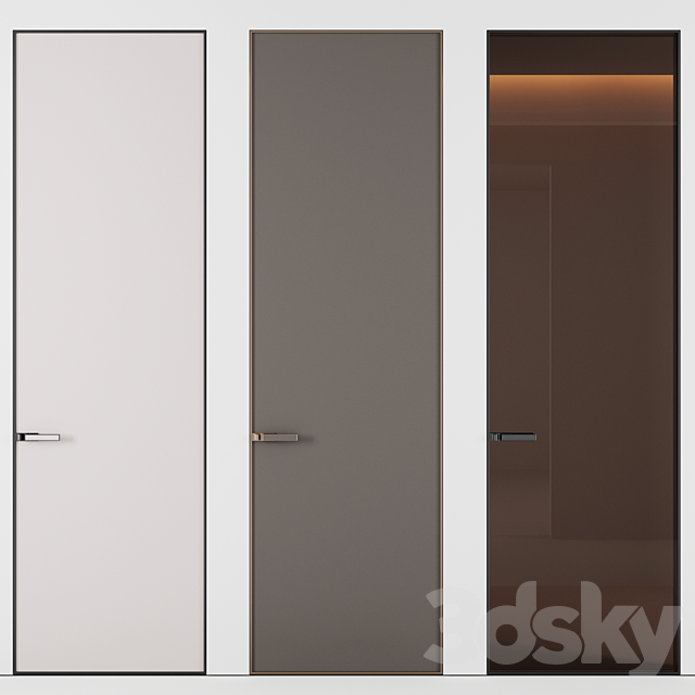 Door set №4 3D Max - 3DMAXTER