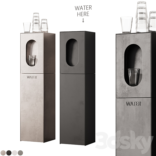 438 Purifier The Apas Monolith Water Cooler by Vova Alekseev - No.2 3D ...