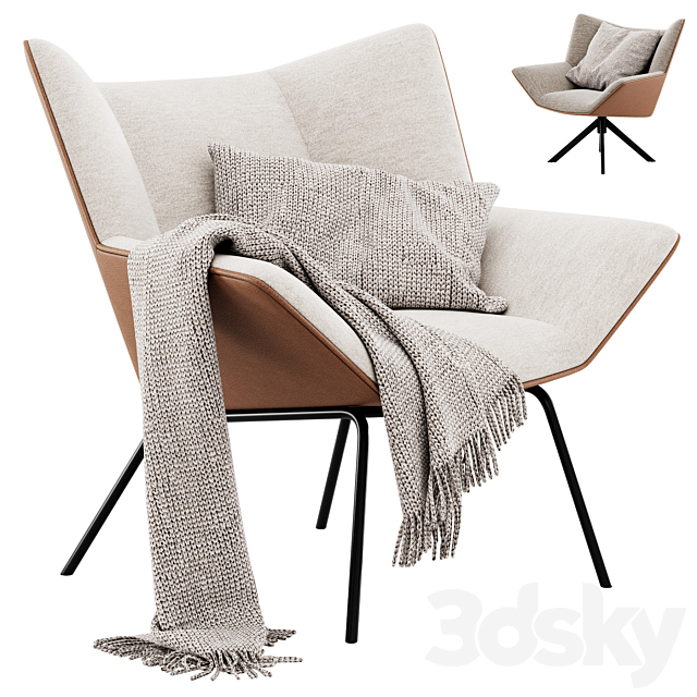 Armchair Gustav by Label Vandenberg 3D Max - 3DMAXTER