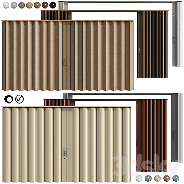 Перегородки / Partition Walls - 3D Models Collection