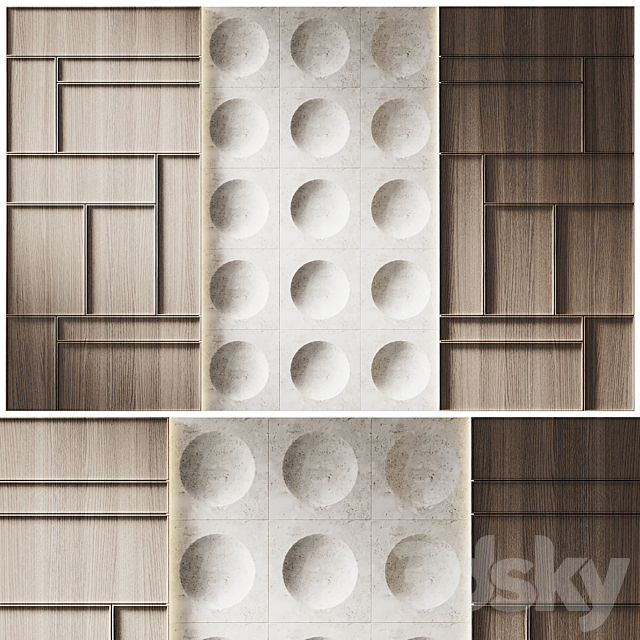art walls - 3D Models Collection