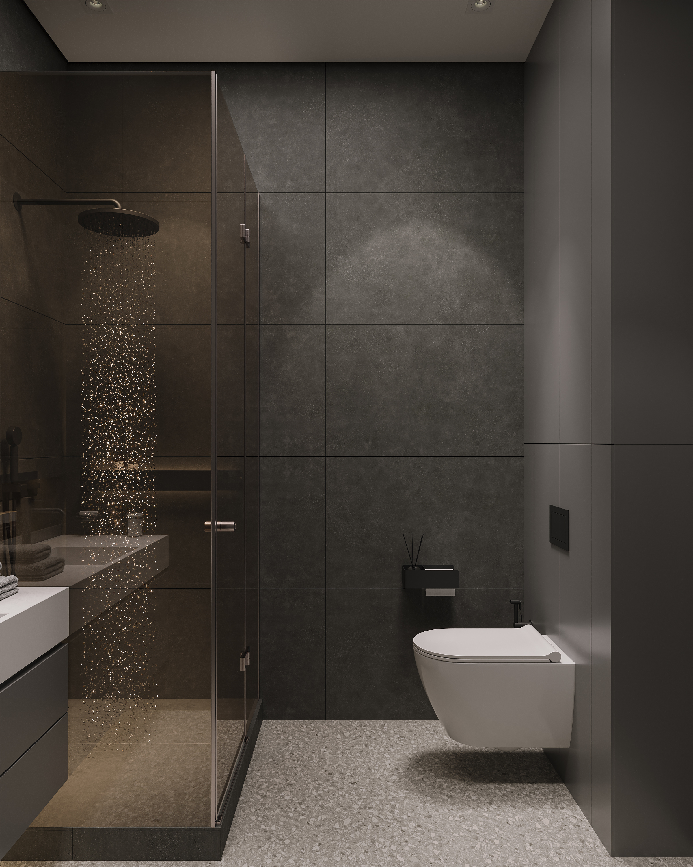 Modern Bathroom design - Работа из галереи 3D Моделей