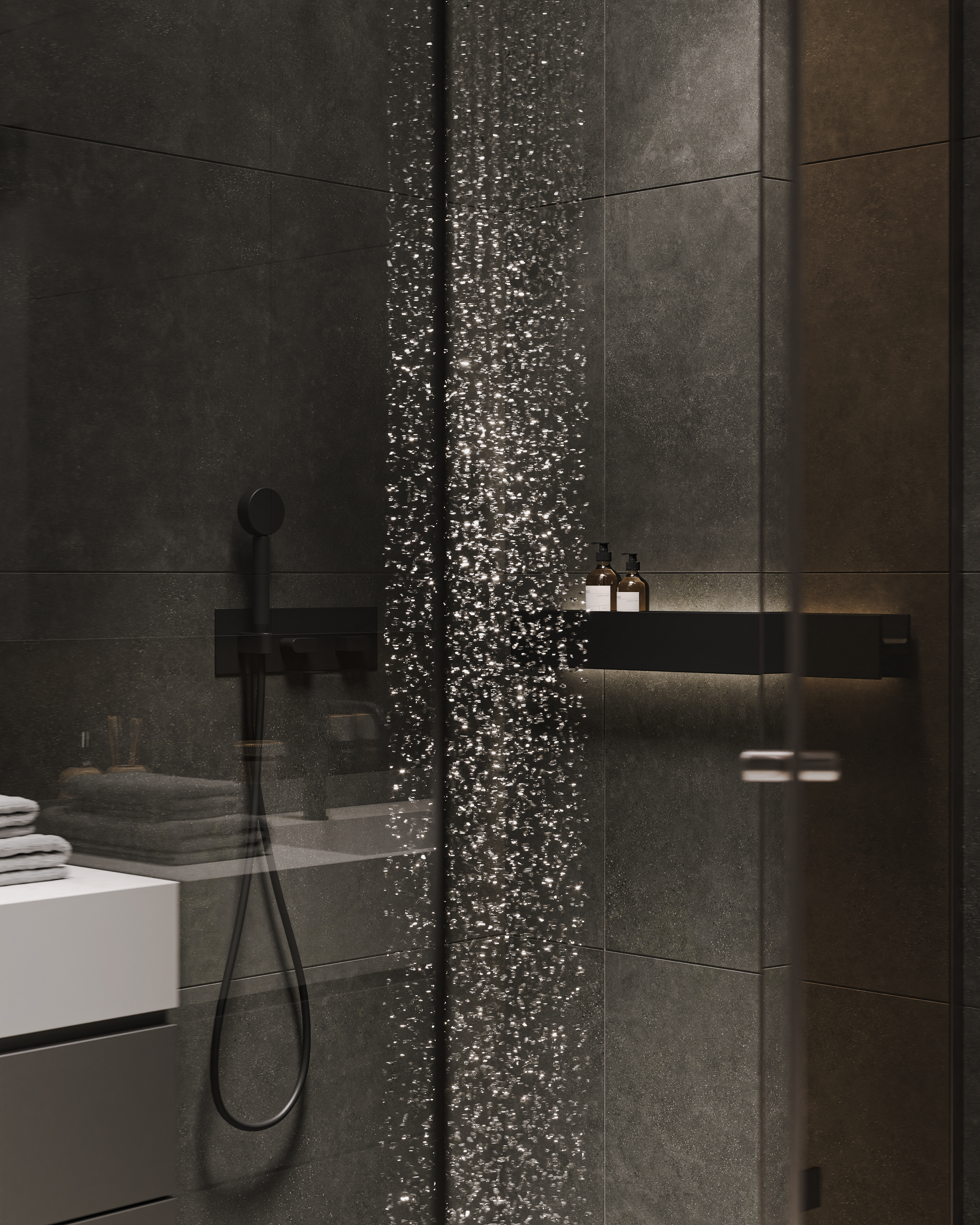 Modern Bathroom design - Работа из галереи 3D Моделей