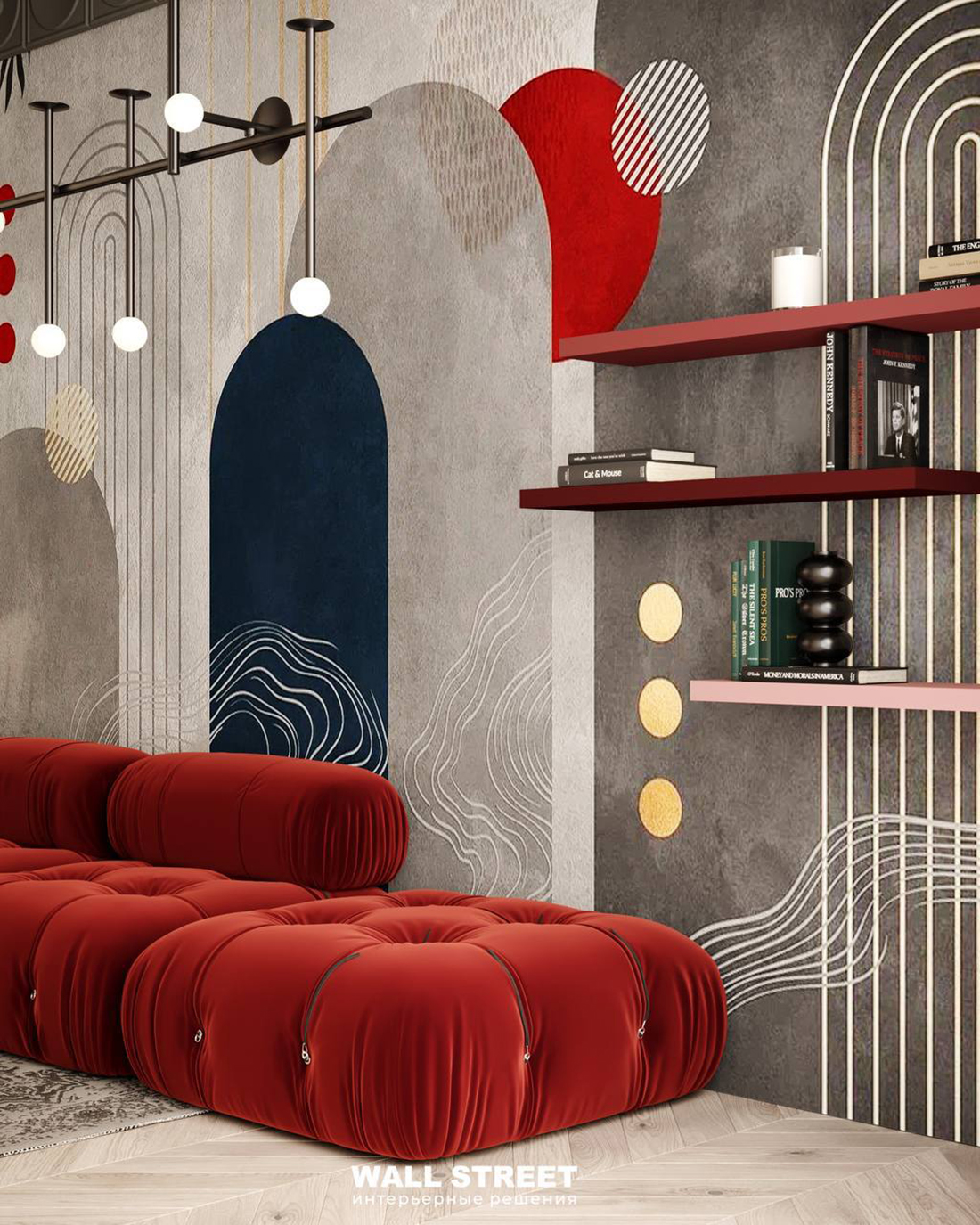 Гостиная - Работа из галереи 3D Моделей